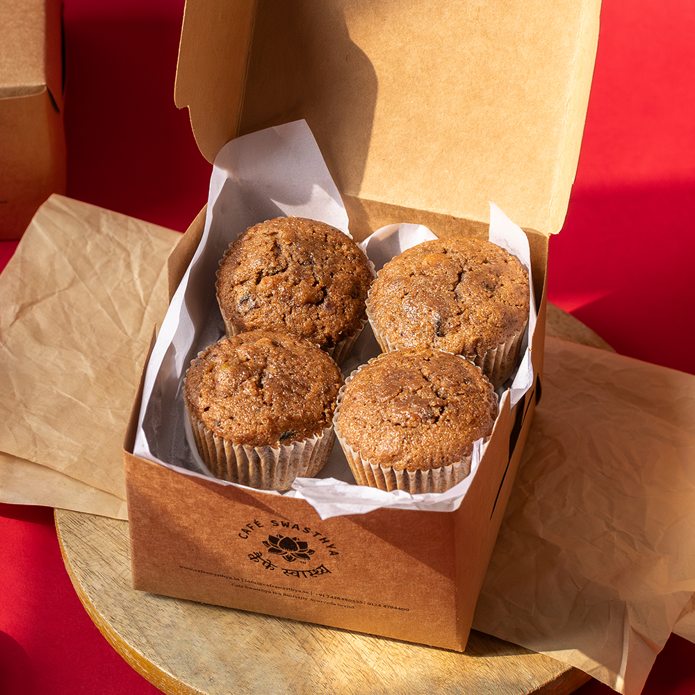 Buy Fresh Rum Plum Muffins Online - Cafe Swasthya